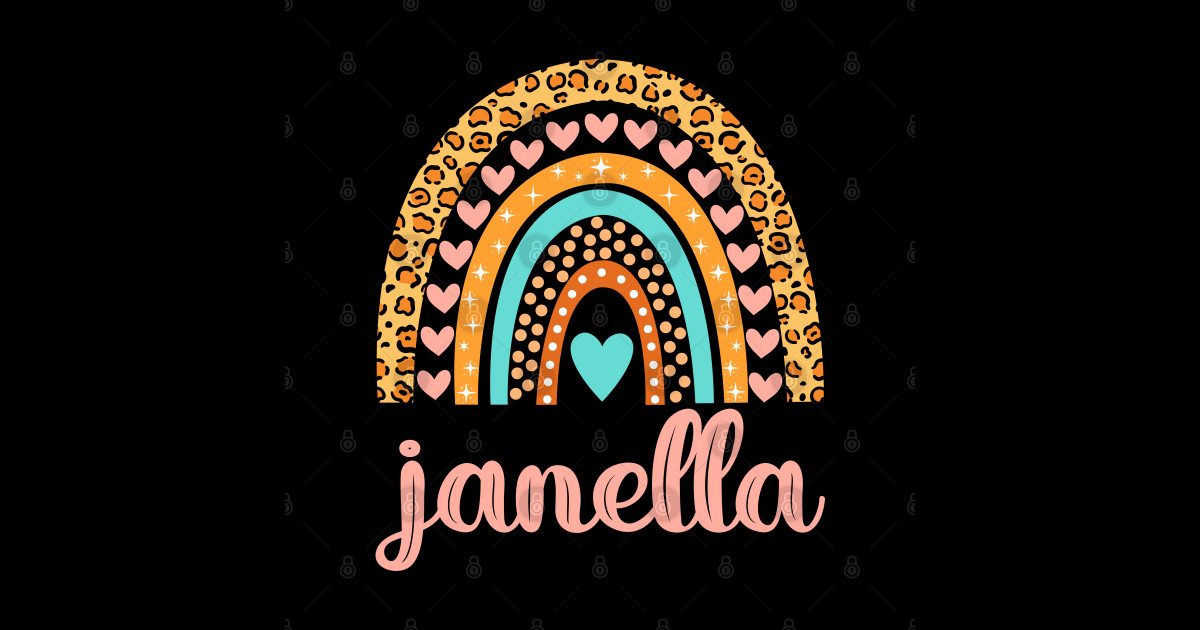 Janella Name Janella Birthday - Janella - Sticker | TeePublic