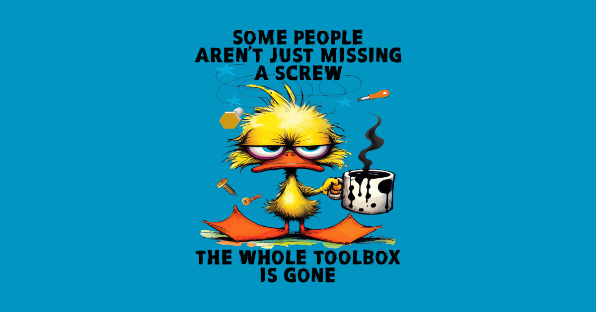 Missing Toolbox Duck - Missing Toolbox Duck - T-Shirt | TeePublic