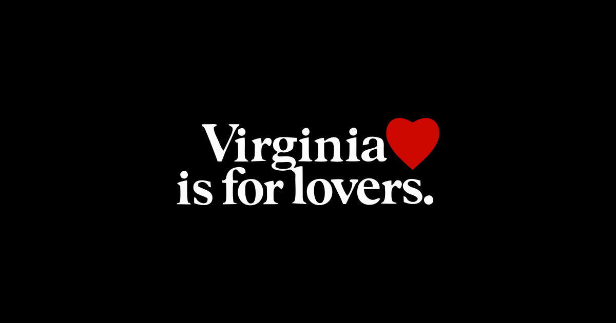 Virginia Is For Lovers Virginia State Virginia Is For Lovers Sticker Teepublic