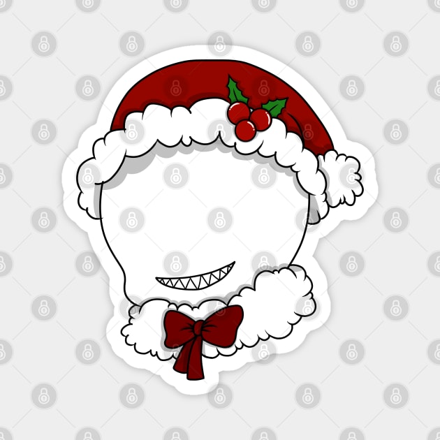 offenderman christmas chibi - Creepypasta - Magnet | TeePublic