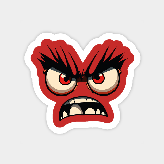 angry eyes - Eyes - Sticker | TeePublic
