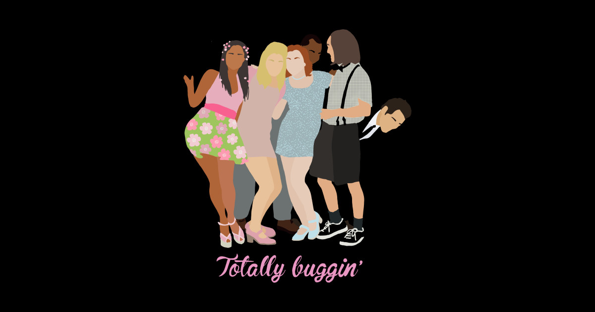 Clueless totally buggin - Clueless - Sticker | TeePublic