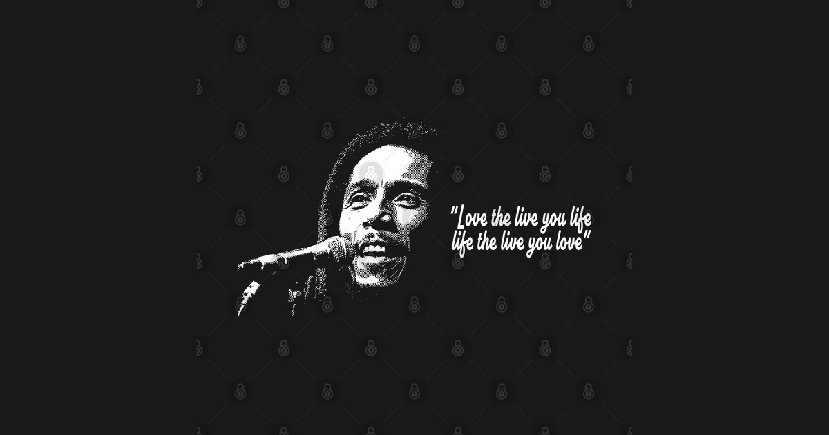 bob marley quote - Bob Marly - T-Shirt | TeePublic