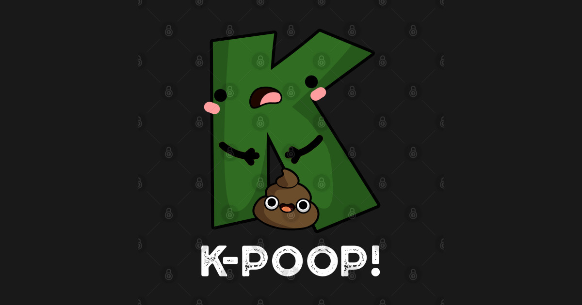 K-poop Cute K-pop Poo Pun - Kpop Pun - T-Shirt | TeePublic