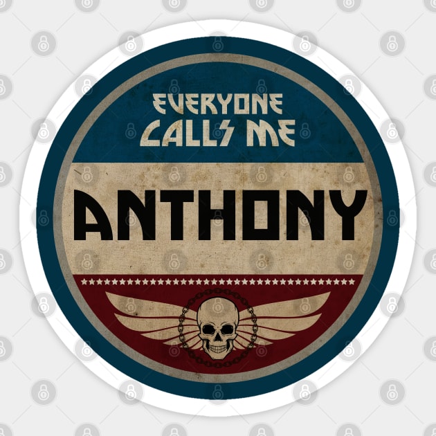 anthony name tag