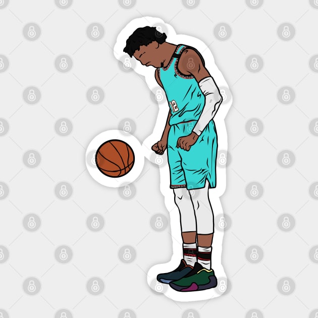 Ja Morant Celebration - Ja Morant - Sticker | TeePublic