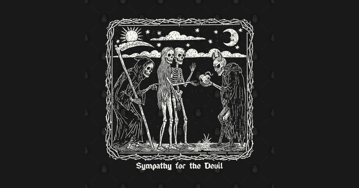 SYMPATHY FOR THE DEVIL - Rolling Stone - T-Shirt | TeePublic