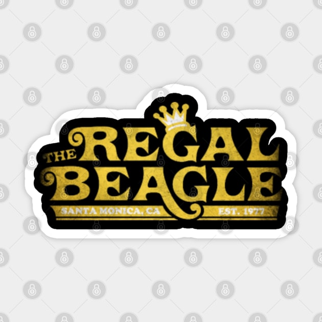 regal beagle vintage - Vintage Style - Sticker | TeePublic