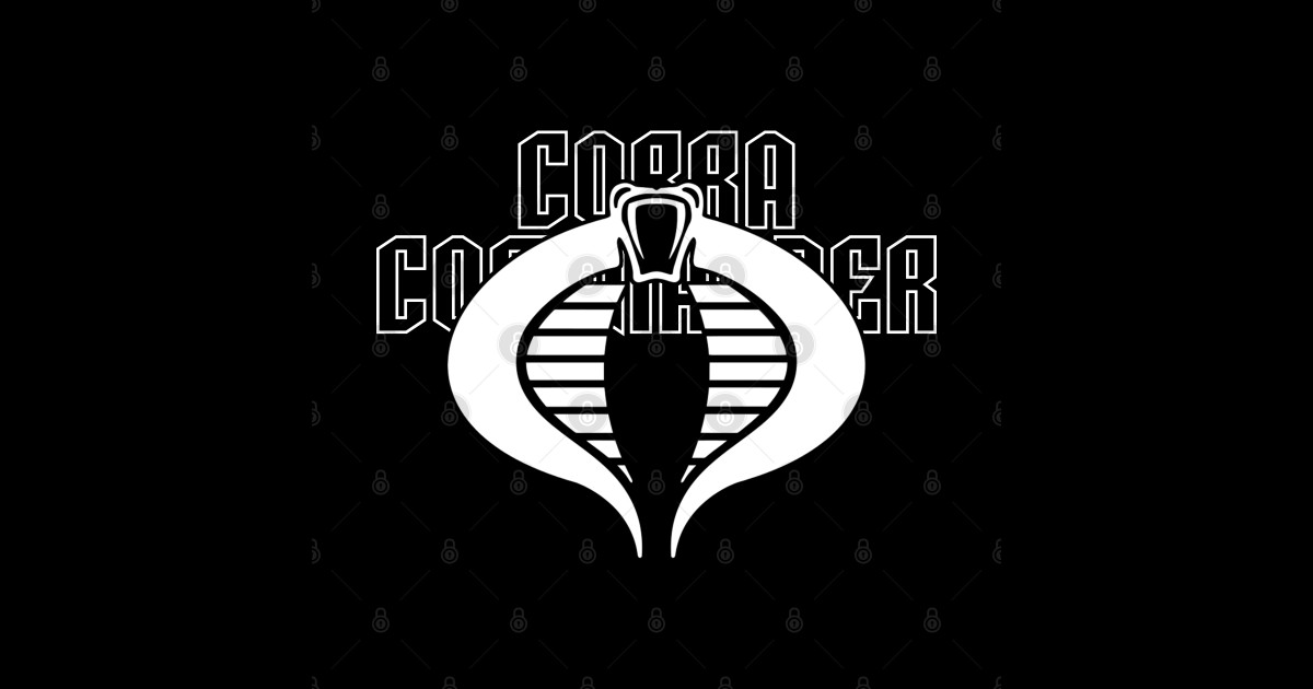 COBRA COMMANDER - THE WHITE COBRA LOGO - Cobra Commander - Sticker ...