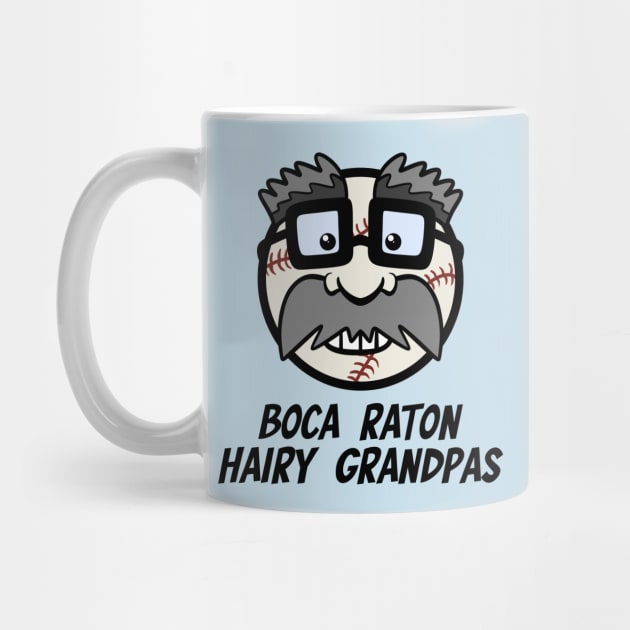 Boca Raton Hairy Grandpas - Minorest League Baseball - Baseball - Mug ...