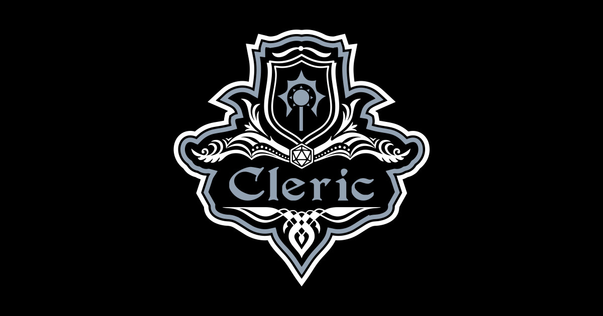 D&D Cleric Class Crest - Cleric Class - Posters and Art Prints | TeePublic