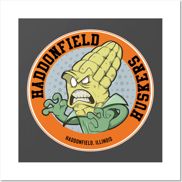 Haddonfield Huskers High School Logo - Halloween Haddonfield - Posters ...