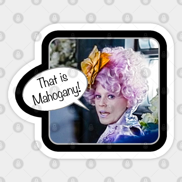 Hunger Games Mahogany Meme Design. - Hunger Games Meme - Sticker ...