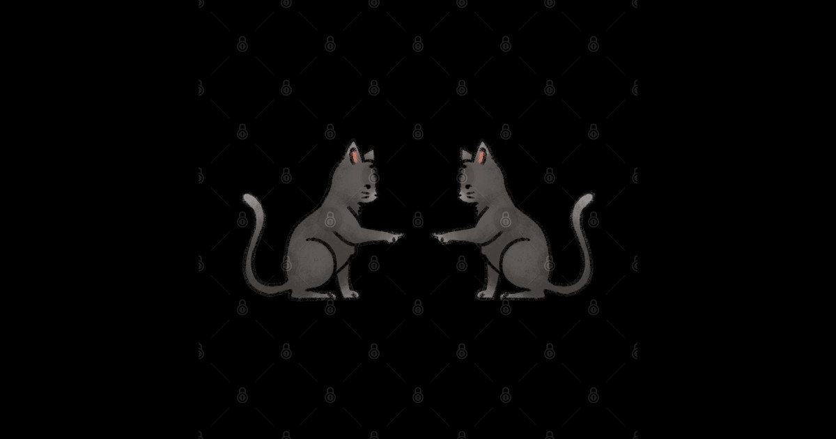 Copy Cat - Puns And Humor - Sticker | TeePublic