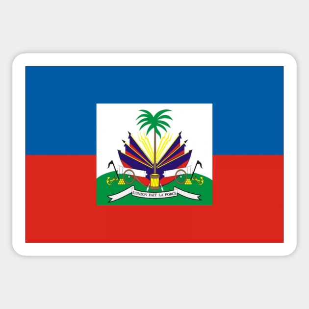 Haiti Flag - Haiti - Sticker | TeePublic