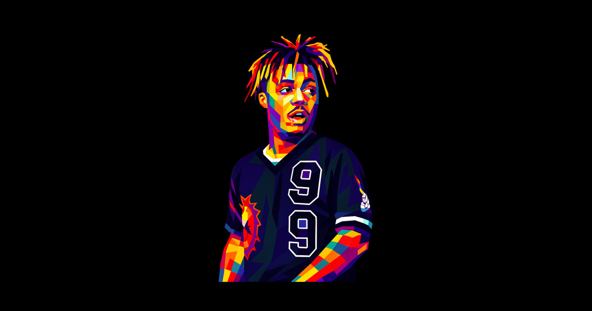 Juice Wrld Wpap Art - Juice Wrld - Sticker | TeePublic
