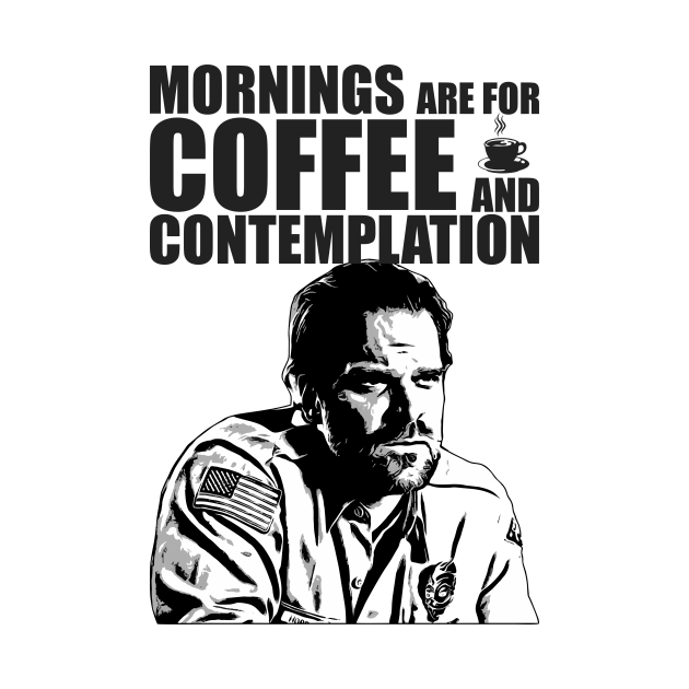 Stranger Things - Jim Hopper - Mornings are for coffee and ...