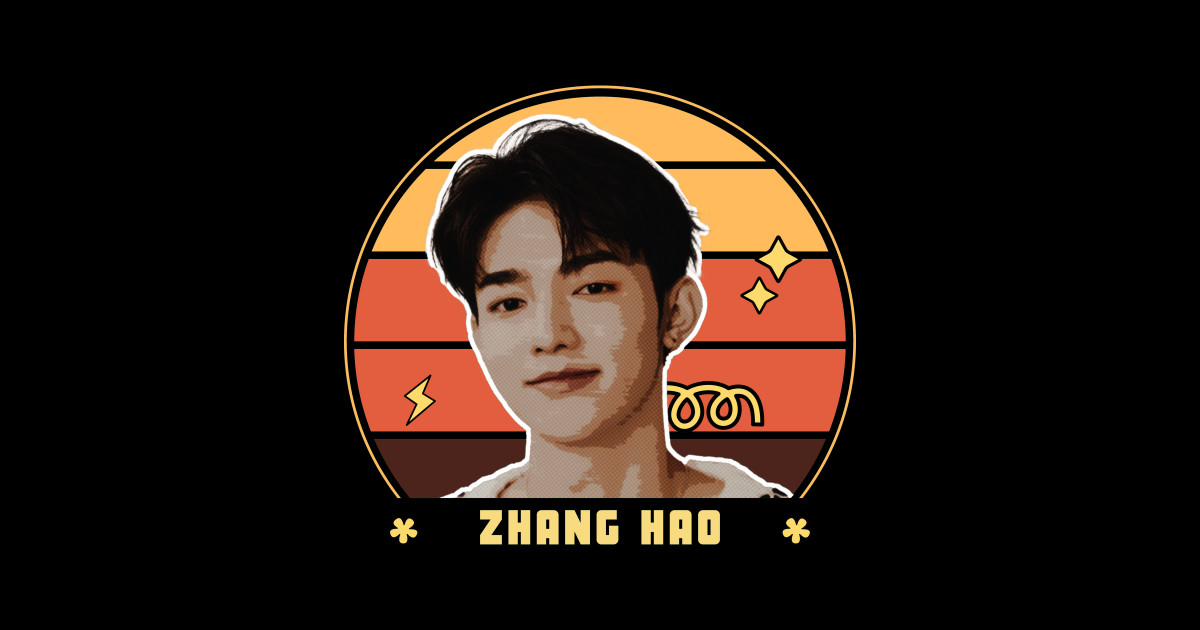 Retro Zhang Hao ZEROBASEONE - Zerobaseone - Sticker | TeePublic