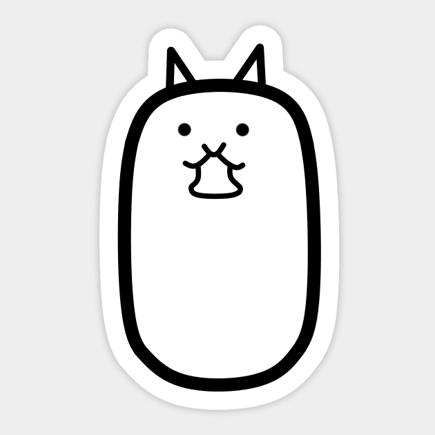 Tank Cat - Tank Cat - Sticker | TeePublic