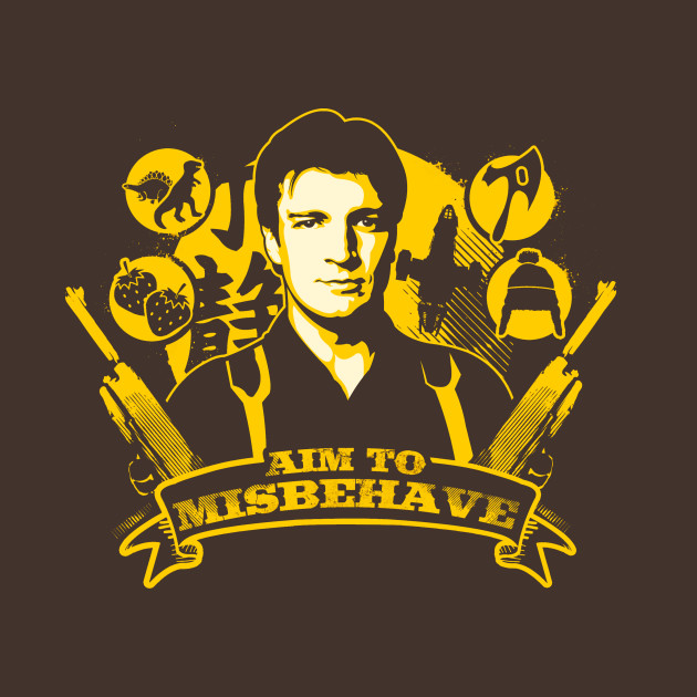 Aim To Misbehave - Firefy - T-Shirt | TeePublic