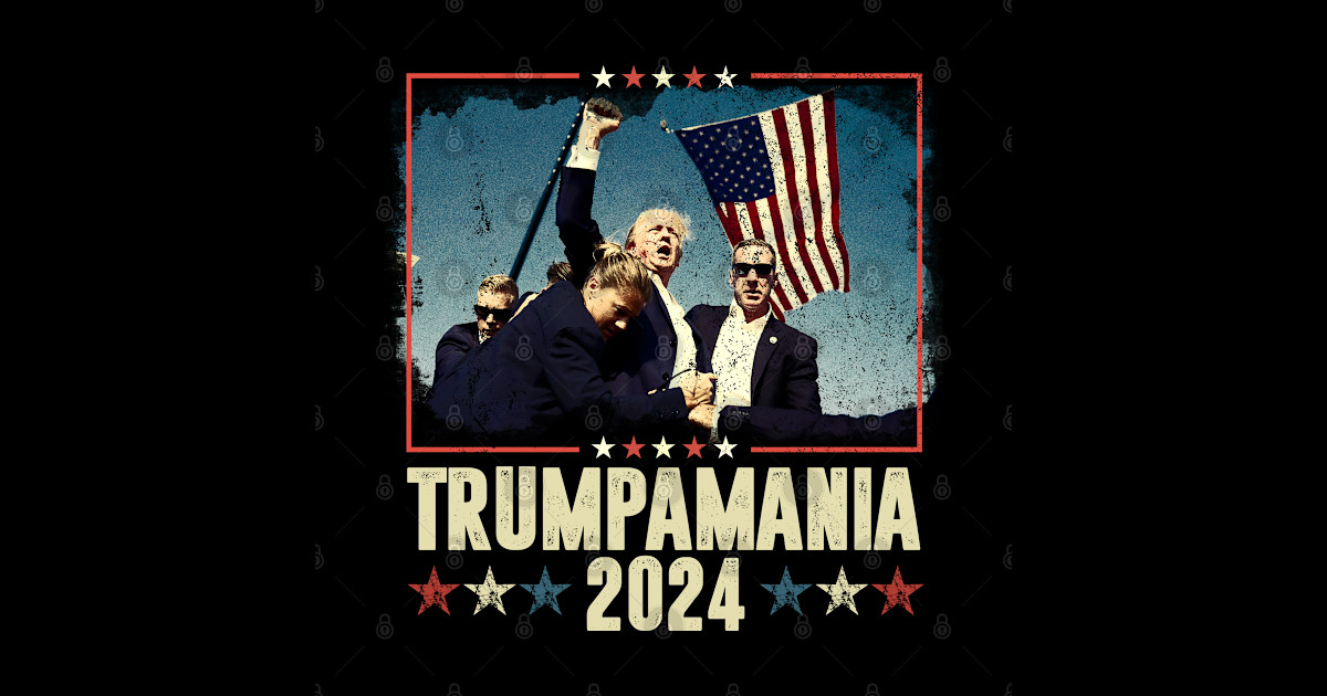 Trumpamania 2024 - Trumpamania Trumpamania - Sticker | TeePublic