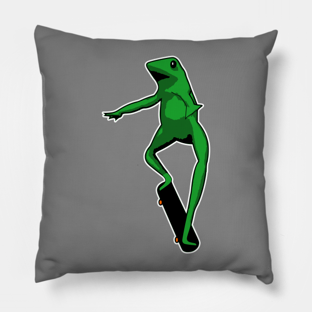 sk8er boi - Dat Boi Meme - Pillow | TeePublic