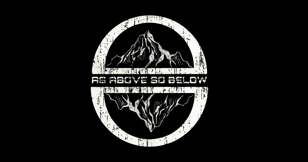 As Above So Below - As Above So Below - Sticker | TeePublic