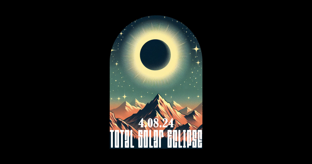 Total Solar Eclipse - Solar Eclipse - Sticker | TeePublic