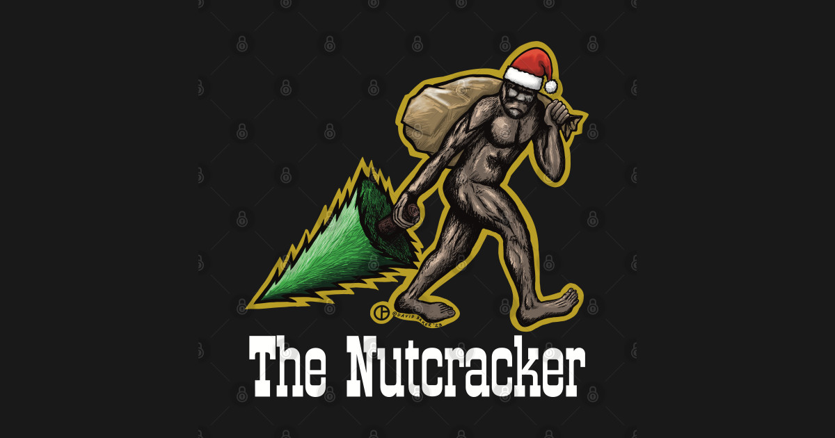 The Nutcracker Bigfoot - Santa Claus - T-Shirt | TeePublic