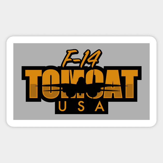 F-14 Tomcat - F14 Tomcat - Sticker | TeePublic