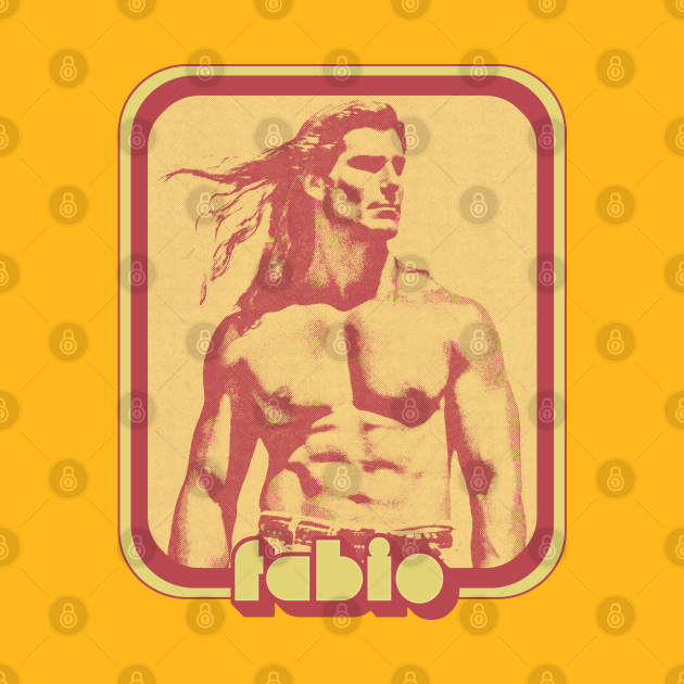 Fabio // Retro 90s Aesthetic Fan Design - 90s Fashion - T-Shirt | TeePublic