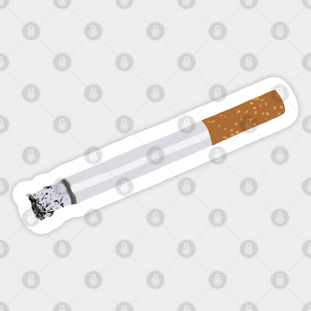 Cigarette - Cigarette - Sticker | TeePublic