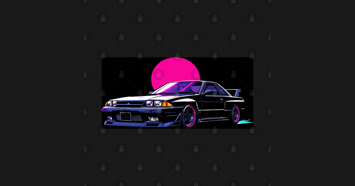 R32 Retro Skyline GTR - R32 Gtr - T-Shirt | TeePublic