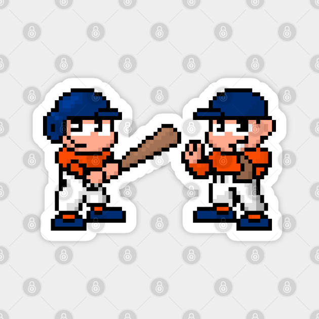 8-Bit Baseball Team - New York - Baseball - Magnet | TeePublic
