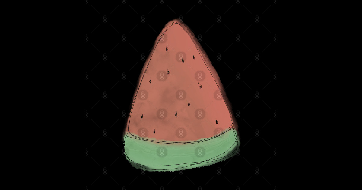 lil watercolor watermelon - Harry Styles - Sticker | TeePublic