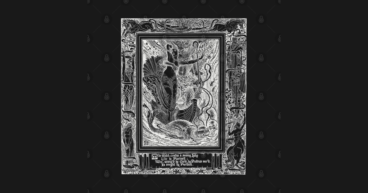 Fairy Faerie Queen Walter Crane , Edmund Spenser witch fantasy - Fairy ...