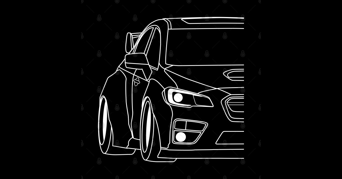Subie WRX STI - Subie - Pin | TeePublic