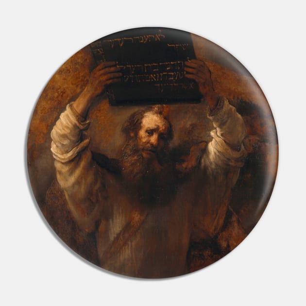 Moses with the Ten Commandments by Rembrandt - Ten Commandments - Pin ...