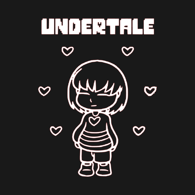 Frisk Undertale - Undertale - T-Shirt | TeePublic