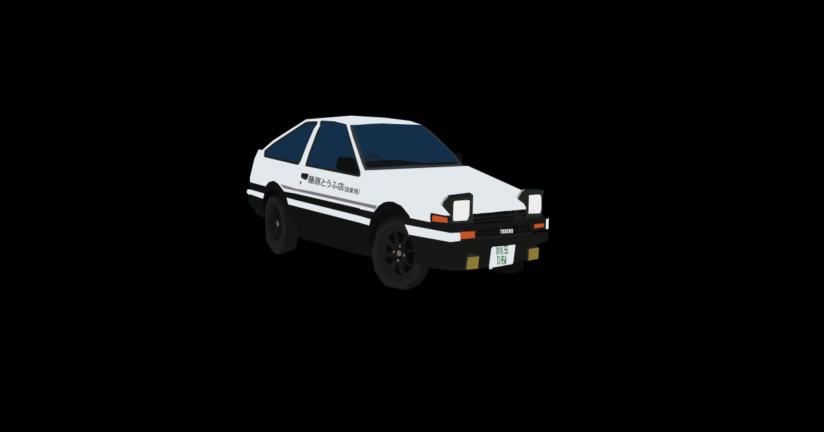Toyota AE86 Tofu Delivery - Jdm Car - Sticker | TeePublic