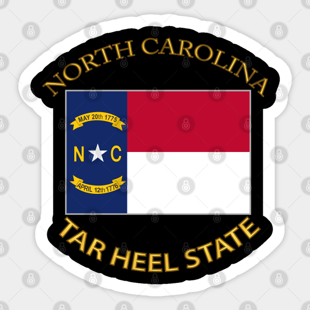 Flag - North Carolina - Tar Heel State - Flag North Carolina Tar Heel ...