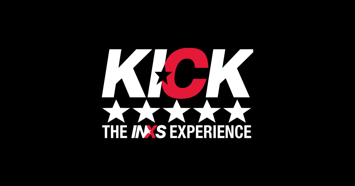INXS retro KICK logo - Inxs - Sticker | TeePublic