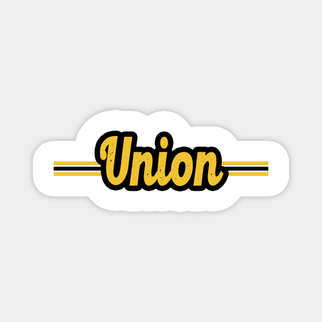 Union - Yellowjacket - Magnet | TeePublic