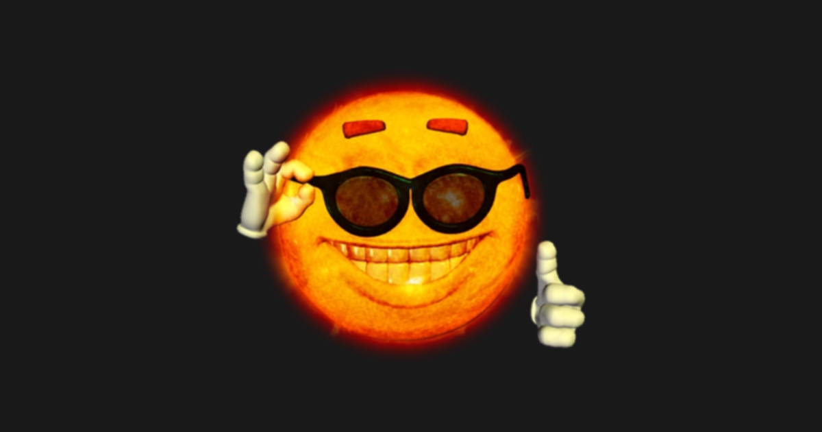 cool sun meme - Cool Sun - Sticker | TeePublic