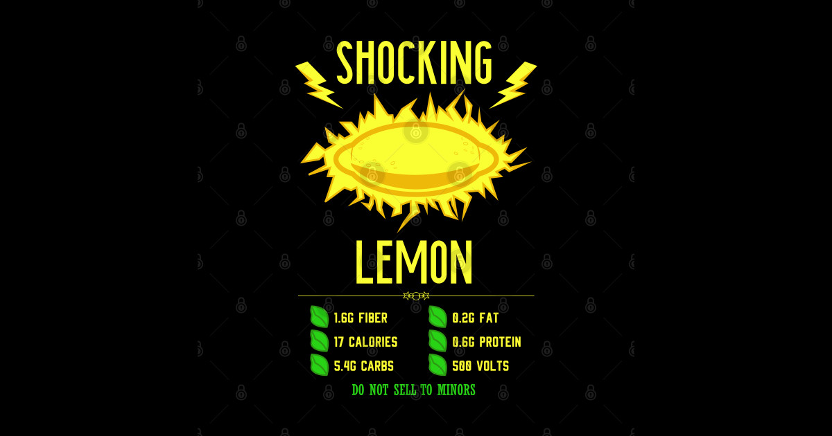 Shocking Lemon - Shocking Lemon - Posters and Art Prints | TeePublic
