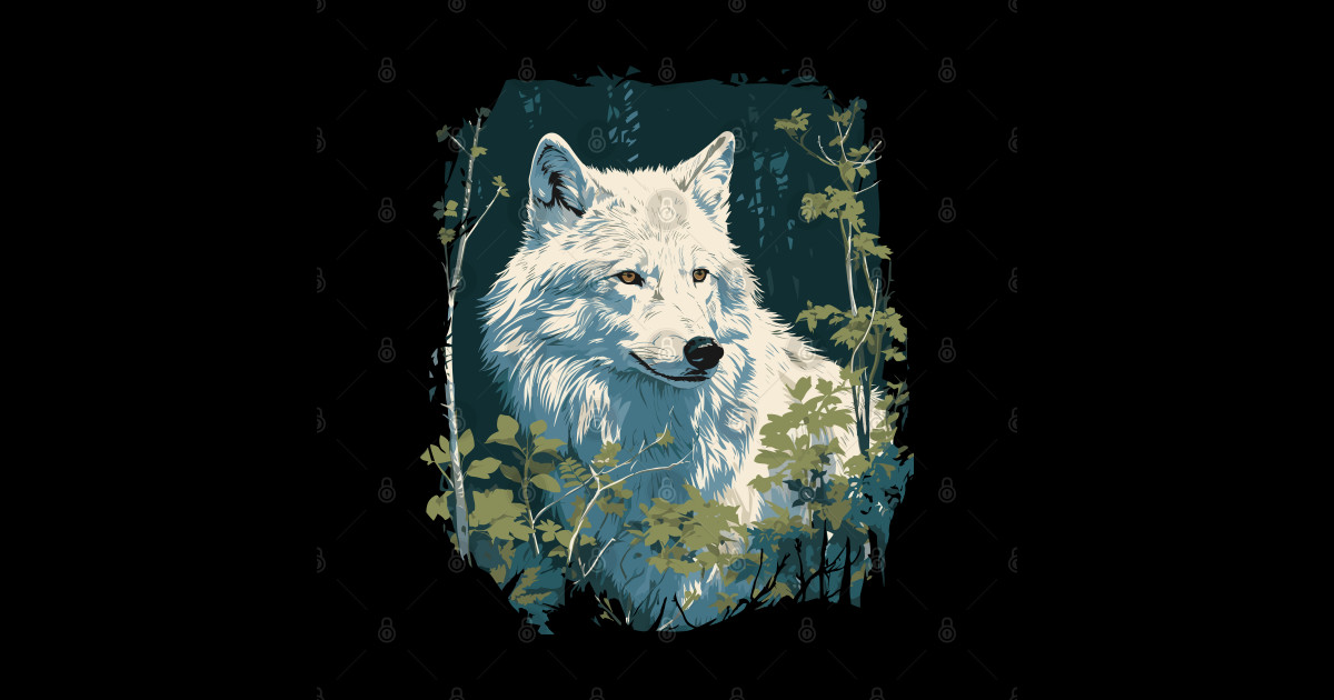 White Wolf - White Wolf - Sticker | TeePublic