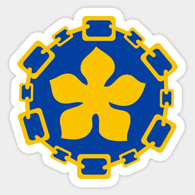 Hamilton, Ontario Flag Decal - Hamilton Ontario Flag - Sticker | TeePublic