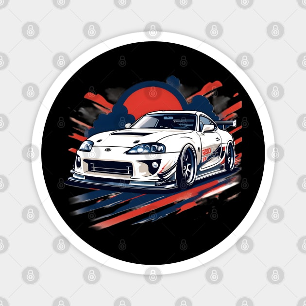 JDM Legend Toyota Supra MK4 - Supra Mk4 - Magnet | TeePublic