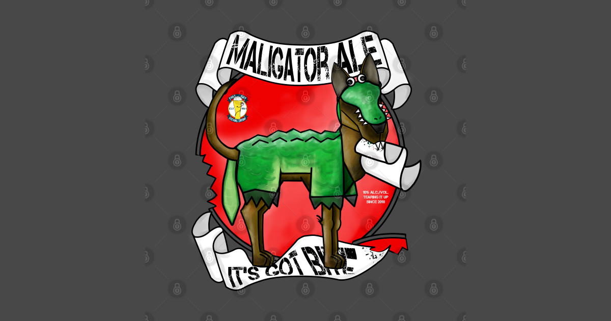 Maligator Ale! - Maligator - T-Shirt | TeePublic