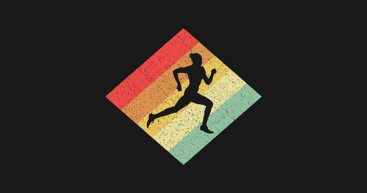Retro Vintage 80s Running Gift For Runners - Runner - T-Shirt | TeePublic